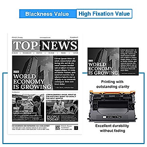 TRUE IMAGE Compatible Toner Cartridge Replacement for HP 37X CF237X 37A CF237A Enterprise M607 M608 M607n M607dn M608n M608dn M608x M609 MFP M631 M632 M633 Printer (Black, 1-Pack)