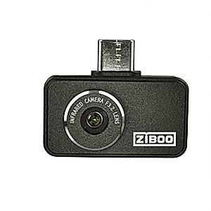 ZIBOO Mobile Phone Thermal Infrared Thermal Imager Professional Grade Thermal Camera for Smartphones Clearer and More Stable