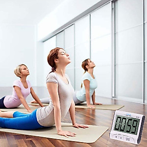 Vosarea DC101 Digital Kitchen Cooking Timer Count Down Up Clock Loud Alarm with Large LCD Display Screen with Battery