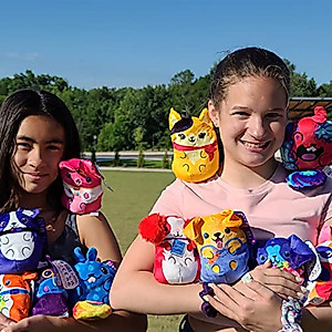 Dogs vs Squirls - Cheezer - Chonk - 6" Amazon Exclusive Super-Soft & Bean-Filled Plushies! Collect These as Stocking Stuffers, Fidget Toys, or Sensory Toys - Great for Kids, Boys, & Girls!