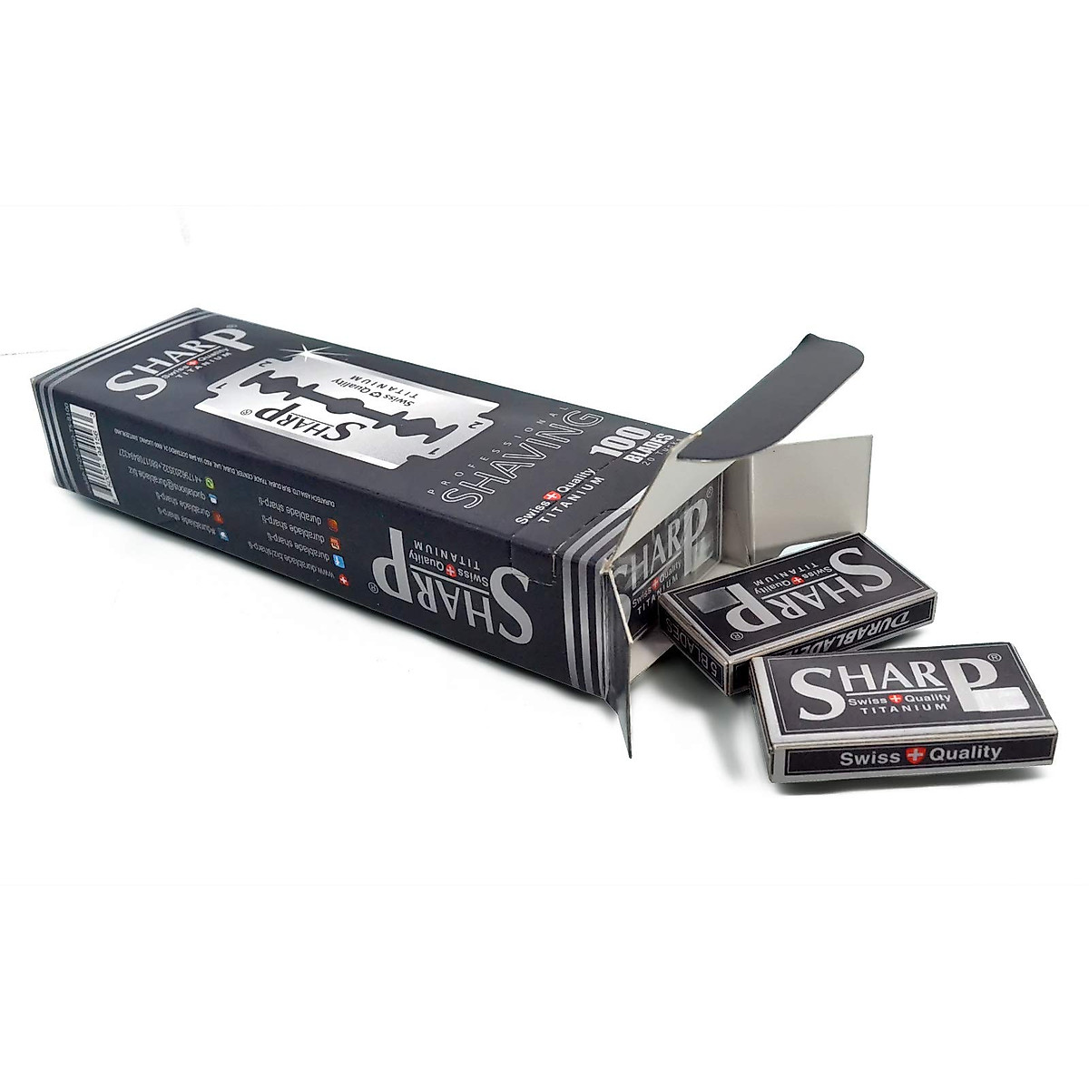 Durablade 100 Sharp Titanium Double Edge Razor Blades For Safety Razor - Men's Safety Razor Blades For Shaving For Men For A Smooth And Clean Shave (1 Year Supply)