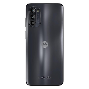 Motorola Moto G52 6GB RAM | 256GB Storage | Single SIM | Stereo Speakers W/Dolby Atmos | 30W turboPower Charging | 6.6" OLED FHD+ 90Hz Display | International Model | GSM Factory Unlocked - (Black)