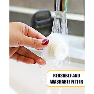 Qisuten Handheld Vacuum Cordless Cleaner - Mini Car Vacuum Cordless Rechargeable, Powerful Portable Rechargeable Hand Held Vacuum for Home Pet Hair Office Keyboard Car (Grey+Orange)