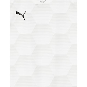 PUMA Unisex Youth Youth Teamfinal 21 Graphic Jersey Shirt, White/Gray Violet, Small US