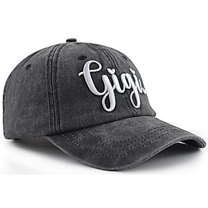Gigi Gifts for Grandma, Funny Grandma Gifts Baseball Cap, Adjustable Embroidered Gigi Hat, Mother Day Retirement Birthday Gifts for Women Nana Mimi