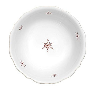 Juliska Country Estate Winter Frolic Ruby Cereal/Ice Cream Bowl