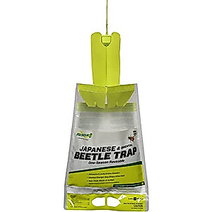 Rescue JBTZ-DB12 One Season Reusable Japanese & Oriental Beetle Traps - Quantity 5