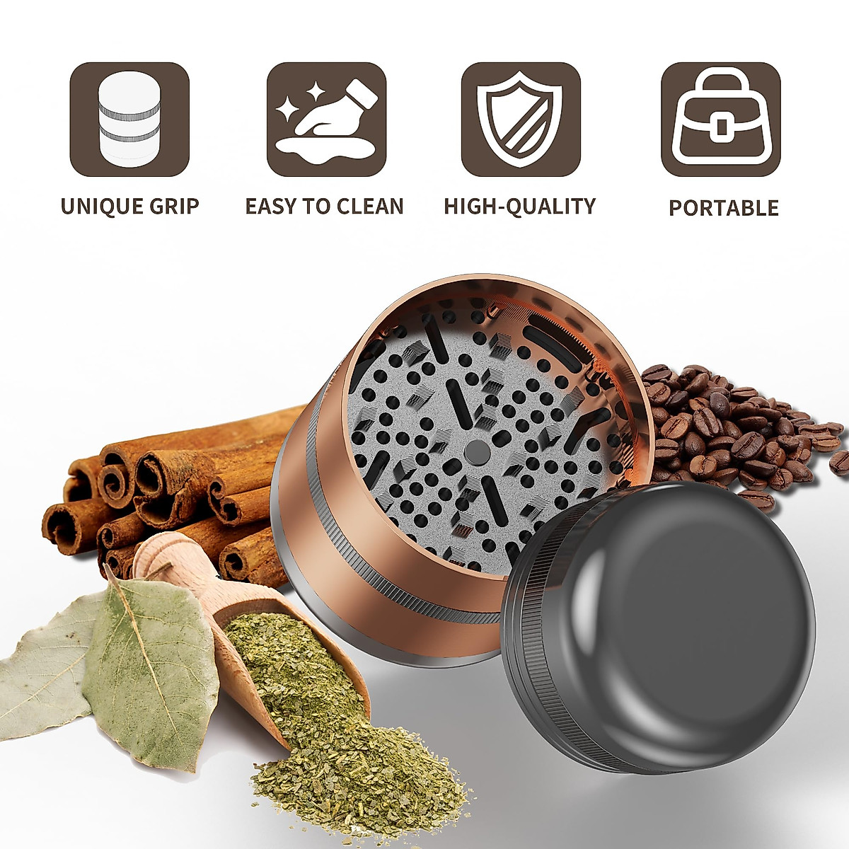 Grinder, 2.5 Inch Manual Grinder