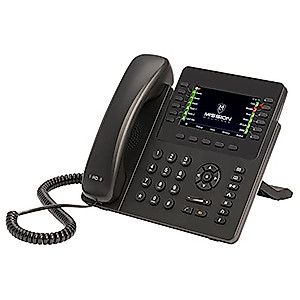 Mission Machines S-100 Business Phone System: Advanced Pack - Auto Attendant/Voicemail, Cell & Remote Phone Extensions, Call Recording & Mission Machines Phone Service for 2 Month (4 Phone Bundle)