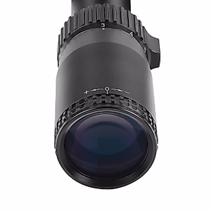 Edenberg 3-12x40 Parallax Adjustment, Rifle Scope for Hunting,30mm Tube,Lockable W/E Turrets, Wide Field of View, Fast Focus Eyepiece, Long Eye Relief,Flip Up Cover