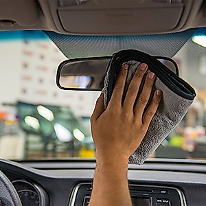 Chemical Guys MIC102303 16" X 16" Microfiber Detailing Towel, 3 Pack , Grey