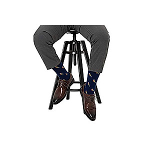 Parrot Bird Socks Mens Sock Animal | Parrot Socks for Him | Stocking Stuffer Birthday Gift for Guys (Red Parrot)