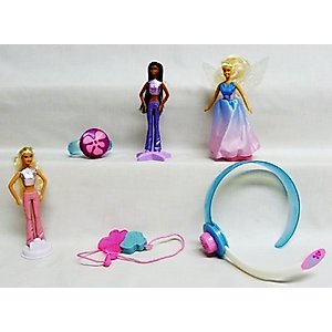 McDonalds - Barbie Complete Happy Meal Set - 2003