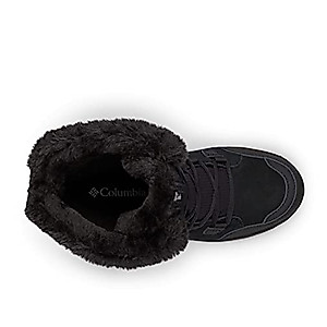 Columbia Women's Ice Maiden II Snow Boot, Black/Columbia Grey, 9.5 M US