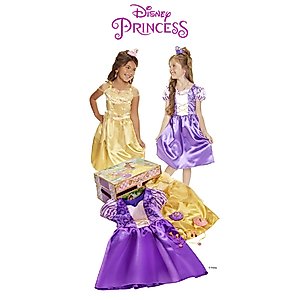Disney Princess Belle & Rapunzel Dress Up Trunk