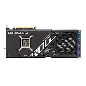 ASUS ROG Strix GeForce RTX 4090 Gaming Graphics Card (PCIe 4.0, 24GB GDDR6X, HDMI 2.1a, DisplayPort 1.4a, DLSS3 Support, Supports 4K)