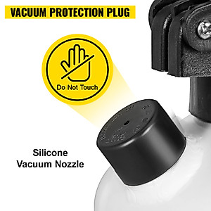 Vevor Liquid Nitrogen Tank 6L Aluminum Alloy Liquid Nitrogen Dewar Static Cryogenic Container Liquid Nitrogen Container with 6 Canisters and Carry Bag (6L): Industrial & Scientific