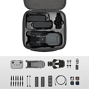 YueLi Mavic 3 Fly More Combo Shoulder Bag Waterproof Outdoor Travel Backpack DIY Travel Carrying Bag Outdoor Shoulder Bag for DJi Mavic 3 Drone Bags Accessories (Mavic 3 Fly More Combo Grey)