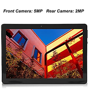 Pomya Tablet, 10.1 Inch 1280x800 IPS HD Display Tablet for Android 5.1, 1GB RAM 16GB ROM 8 Core PC Tablet, 3G Networks Calling Tablet for Daily Life