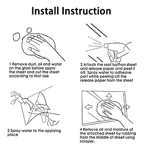 4 Pack Kitchen Oil Proof Sticker Clear Wall Protector Transparent High Temperature Resistant Self-Adhesive Film Removable Paper for Cupboard Household (17.8 Inch * 27.5 Inch)