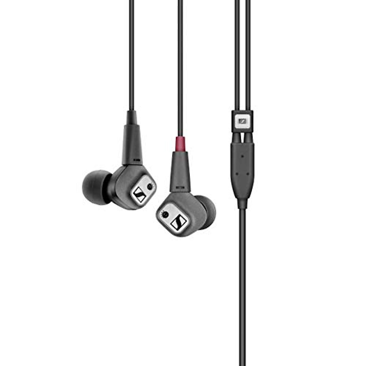 Sennheiser IE 80 S Adjustable Bass earbud Headphone, Black
