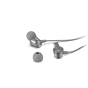 Lenovo - 300 Wired in-Ear USB-C Headphones - in-Line Microphone - USB-C Connectivity - Play & Pause Button - 3 Sizes Silicone Ear Tips Included