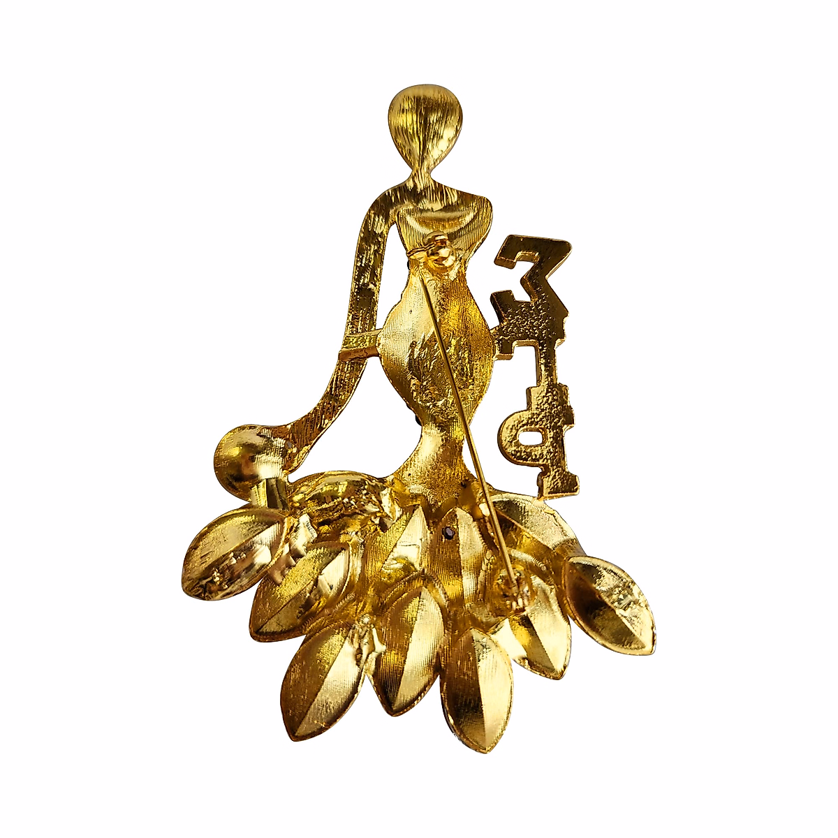 Gamma Rho Sorority Brooch Pin | Greek Sorority Paraphernalia Jewelry Brooch | SGRho Gift