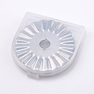 6pcs 45mm Pinking Rotary Cutter Blades, Wave Rotary Cutter Blades Rotary Cutter Replacement Blades for Fabric for Quilting Sewing Crafts