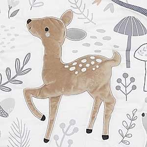 Bedtime Originals 3 Piece Crib Bedding Set, Deer Park, Multicolor