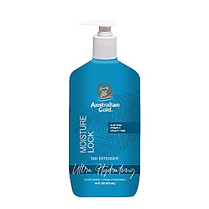 Australian Gold Moisture Lock Tan Extender Lotion, Enriched with Vitamin E & Aloe Vera, Cocoa Dreams Fragrance, 16 Fl oz​