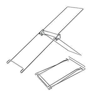 Nicesolar Multi-Functional Foldable Solar Panel Rack Folding or Flexible Solar Panel Mobile Foldable Rack, No Fixed Installation Required Sturdy and Lightweight Stainless Steel Craftsmanship(Bracket)