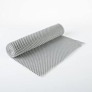 Grip Liner-Heavy Duty-Non-Adhesive Shelf Liner (12"x60", Grey)