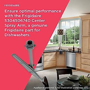 Frigidaire 5304506740 Center Wash Arm Assembly, Gray