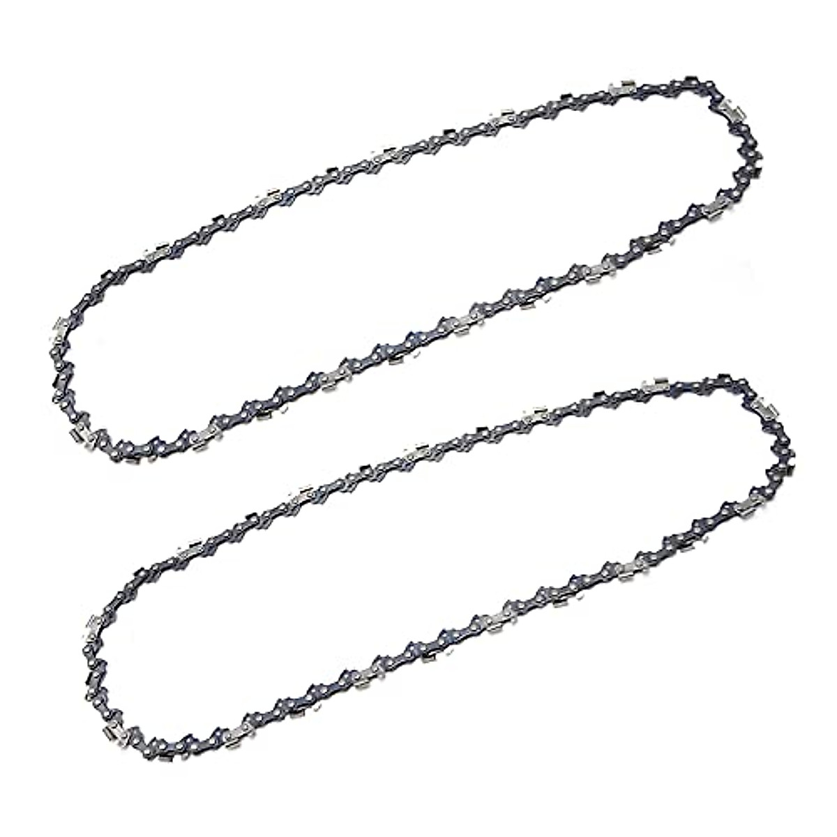 2Packs 14-Inch Chainsaw Chain Replacement for Portland Harbor Freight 64497 64498 3/8" LP 050" 52DL