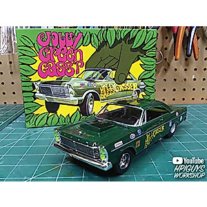 AMT 1965 Ford Galaxie Jolly Green Gasser 1:25 Scale Model Kit (AMT1192)