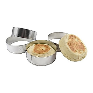 R&M International English Muffin Rings, Set of 4