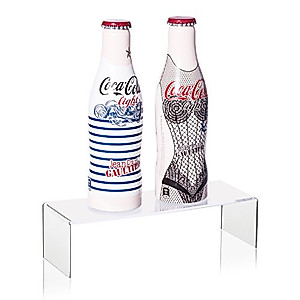 Product Carrier as a Decorative Bridge, Shoe Stand Made of Original Plexiglas (20.0 x 7.0 x 5.0 cm) Presentation Display, Sales Stand