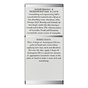 Mila Moursi | Aromapure Nourishing & Regenerating Elixir | Anti Aging Face Serum with Quercetin for Brighter Skin Tone | Deeply Nourishing Advanced Skincare Formula with Aromatic Essential Oils