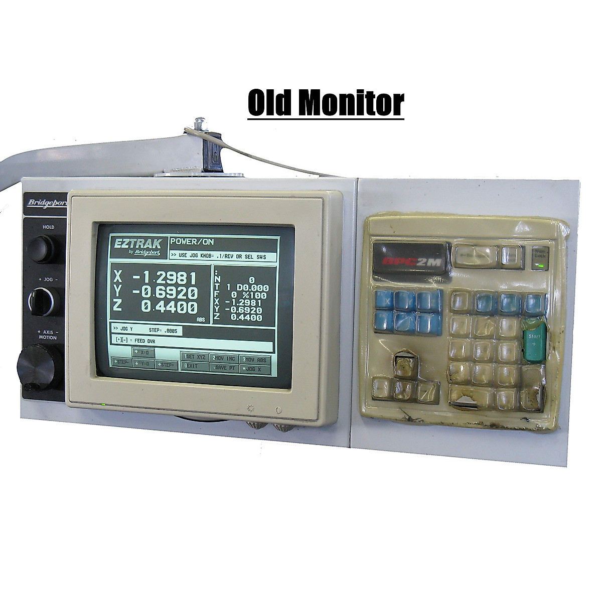 Generic EZ TRAK Mill Replacement Monitor, Black