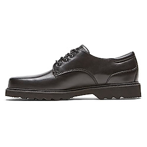 Rockport Men's Northfield Waterproof Oxford, Black, 12 Medium