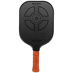 Quantum Pickleball Paddle JC003 - Featherweight Carbon Friction Textured Surface with High Grit & Spin and Agility, Super Lightweight Pickleball Rackets with Highly Flexible and Fast Shot