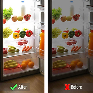 RIMOL Refrigerator Light Bulb, 40W Equivalent 120V A15 LED Fridge Bulbs 5 Watt Daylight White 5000K E26 Medium Base, Energy Saving Freezer Ceiling Home Lighting, Not-Dim, Waterproof, 2 Pack