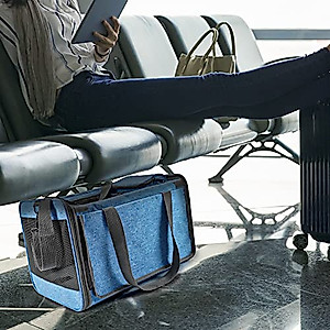 GAPZER Pet Carrier for Large and Medium Cats, Soft-Sided Pet Carrier for Big Medium Cats and Puppy, Dog Carriers Cat Carriers Pet Privacy Protection Travel Carrier