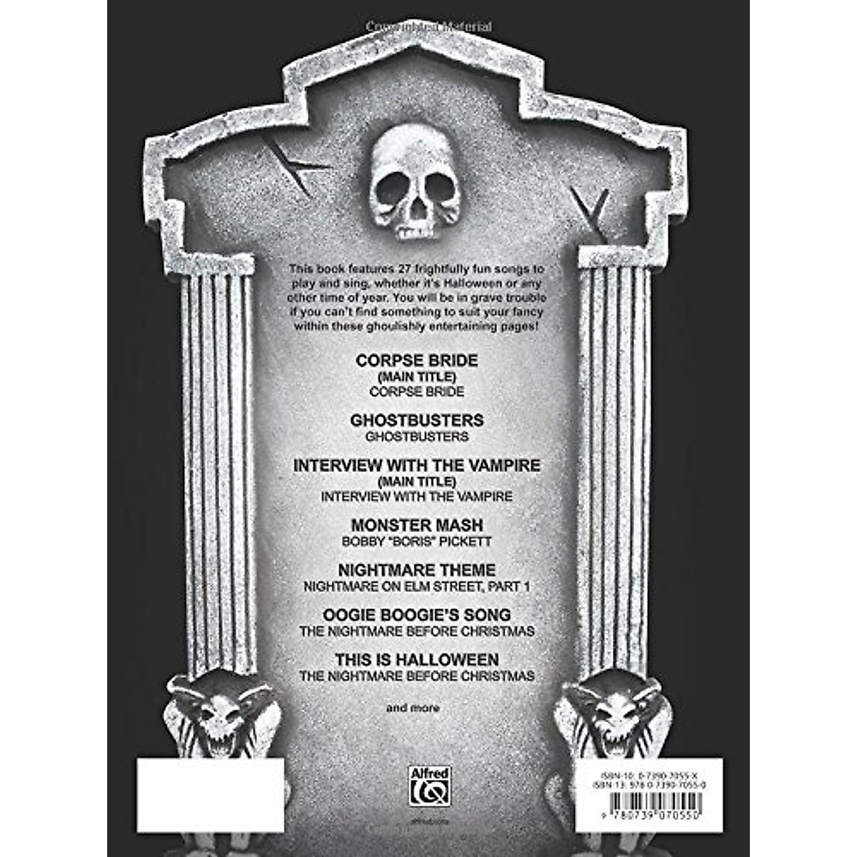 The Halloween SongBOOk: Piano/Vocal/Guitar & Piano Solos