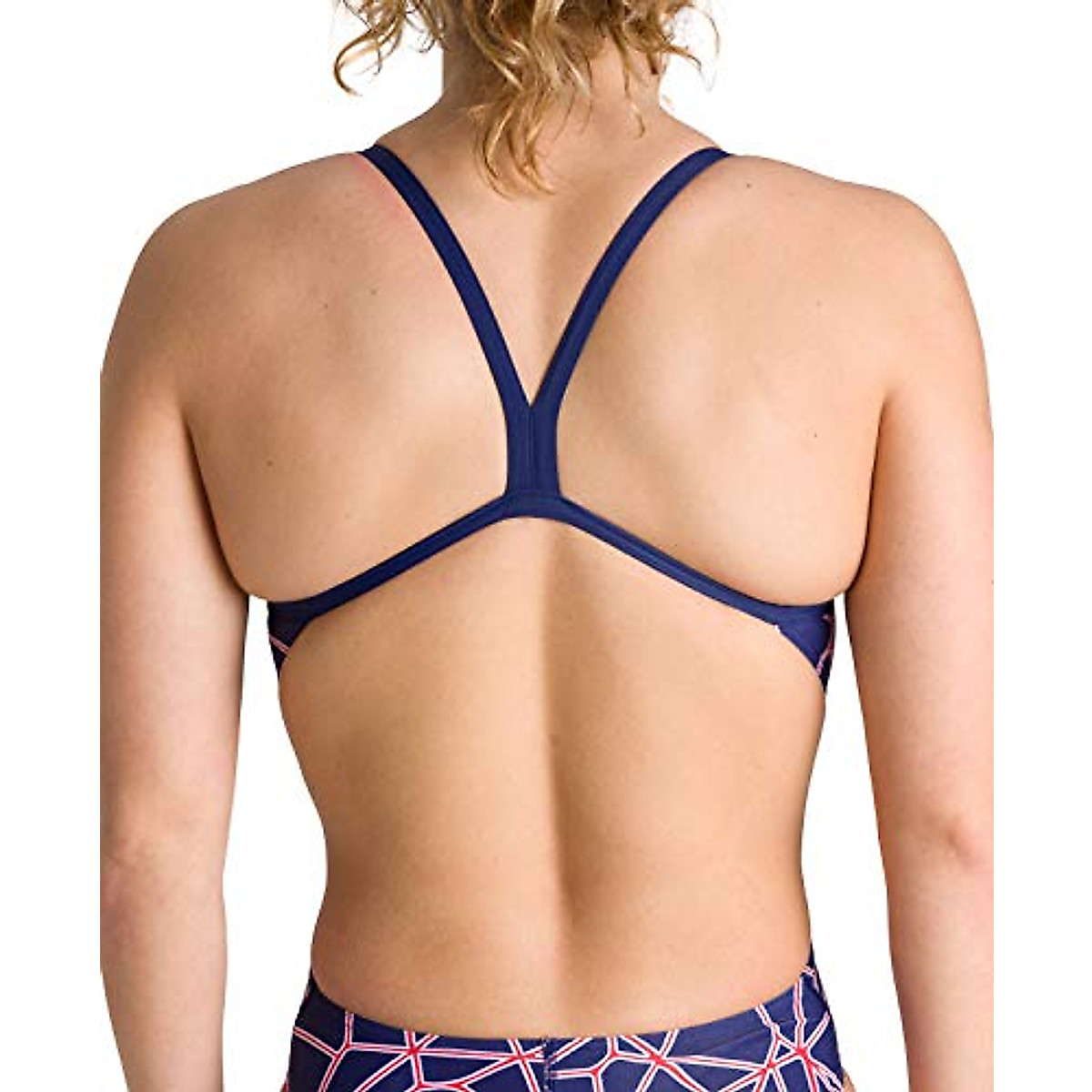 Arena Women's Standard Carbonics Pro Challenge Back One Piece Swimsuit, Navy, 26