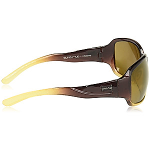 Suncloud Laurel Polarized Sunglasses, Brown Fade, Sienna Mirror