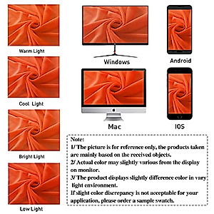 Orange Chiffon Backdrop Curtain 10FT Sheer Curtains 2 Panels 29x120-Inch Chiffon Fabric Drapes for Wedding Ceremony Voile Curtains Photography Backdrop Drapes Party Stage Decoration