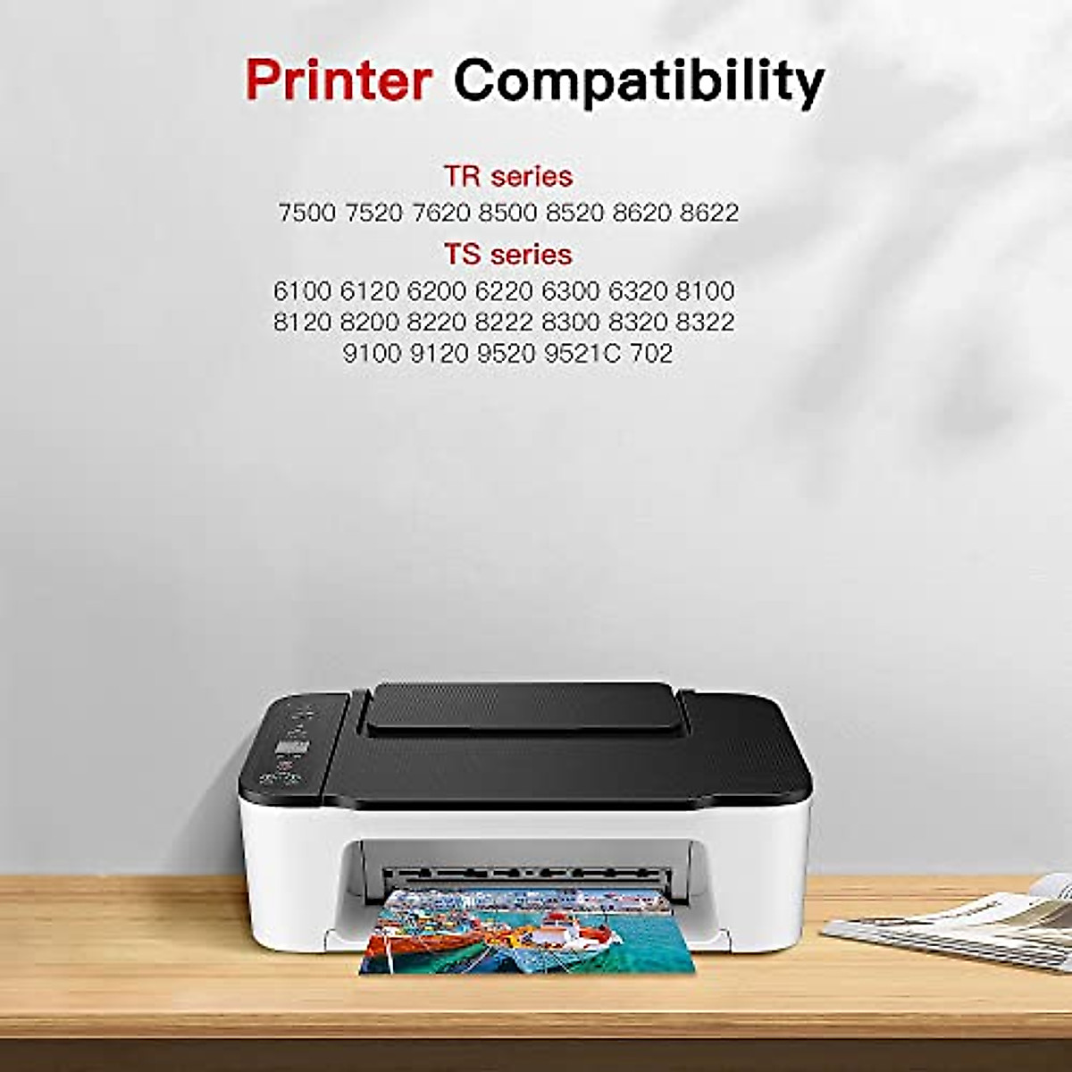 PGI-280XXL/CLI-281XXL for Canon Ink 280 and 281 Cartridges Replacement for Canon TR8620 Ink Cartridges High Page Yield Work for PIXMA TR8620 TR8620A TR7520 TS8220 TS6120, 6 Pack（PGBK, PB, B, C, M, Y