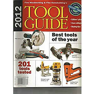 TAUNTON'S FINE WOOD WORKING MAGAZINE, 2012, TOOL GUIDE DISPLAY UNTIL MARCH 31