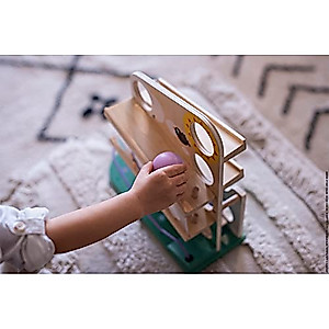 Janod Wooden Caterpillar Ball Track - Ages 12+ Months - J08055